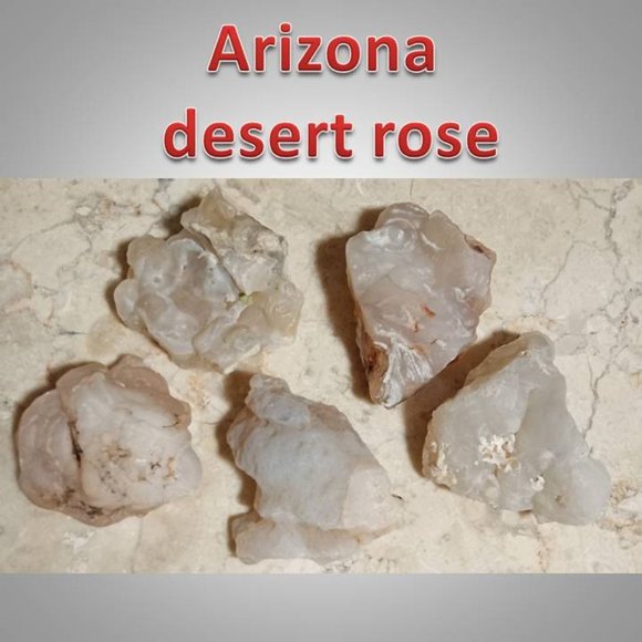 Accents | Arizona Desert Rose Stone Rock Crystal One Piece | Poshmark